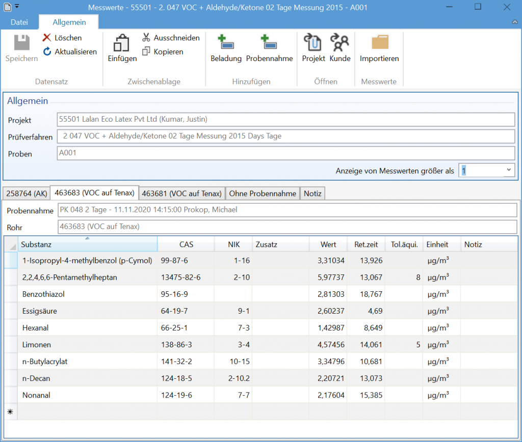 Anbindung von Analysegeräten - Logic Lims