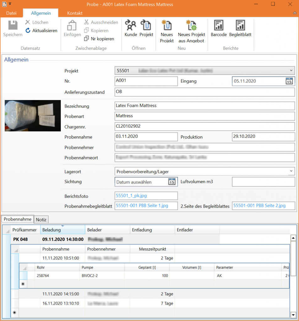 Logic Lims Probeneingang - Logic Lims